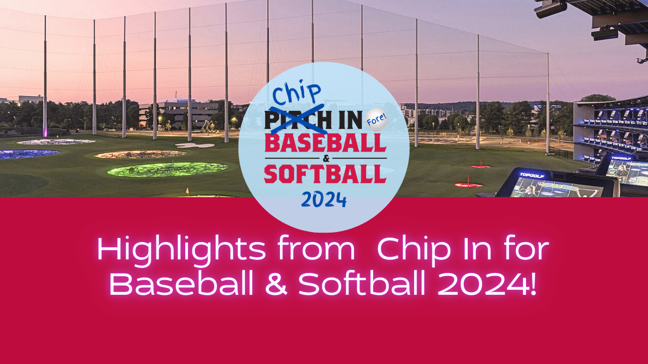 Celebrating a Successful Night at the Chip In For Baseball & Softball ...
